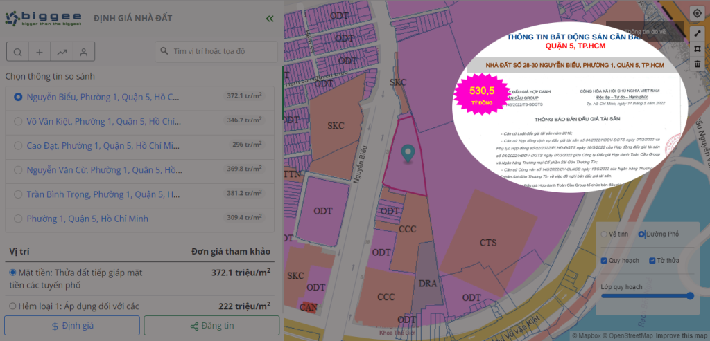 Biggee.vn - Real Estate Data-driven Platform